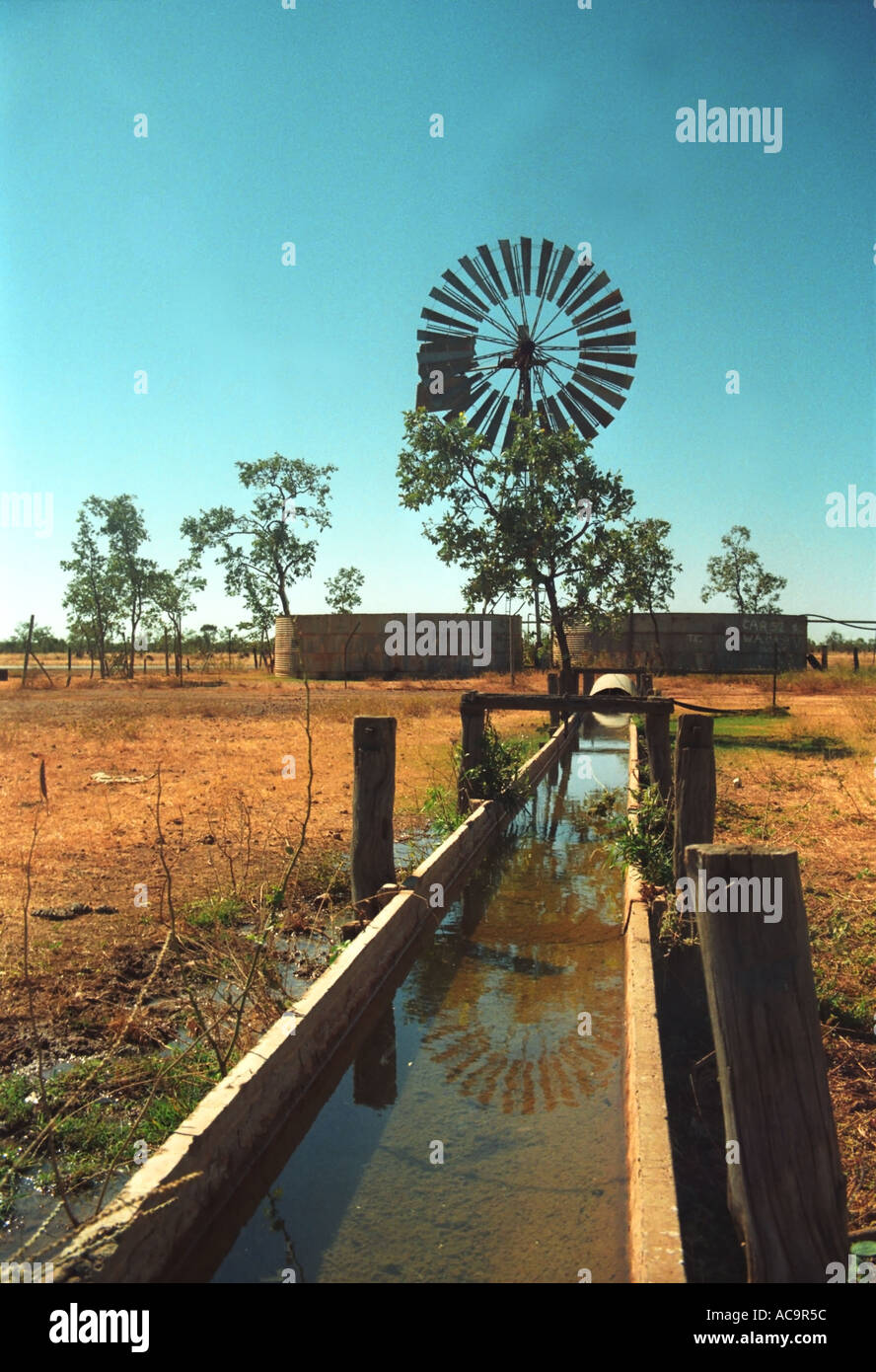 Australia outback water pump hi-res stock photography and images - Alamy