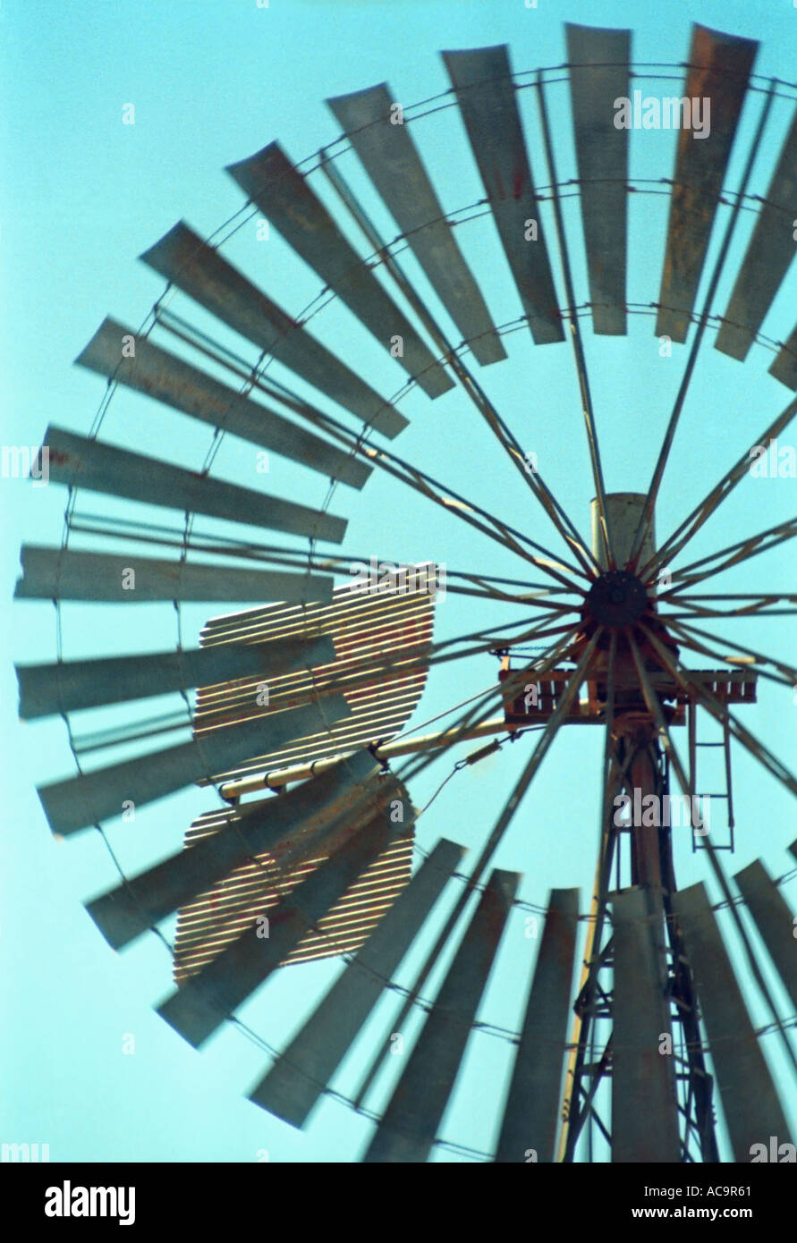 Bore water windmill hi-res stock photography and images - Alamy