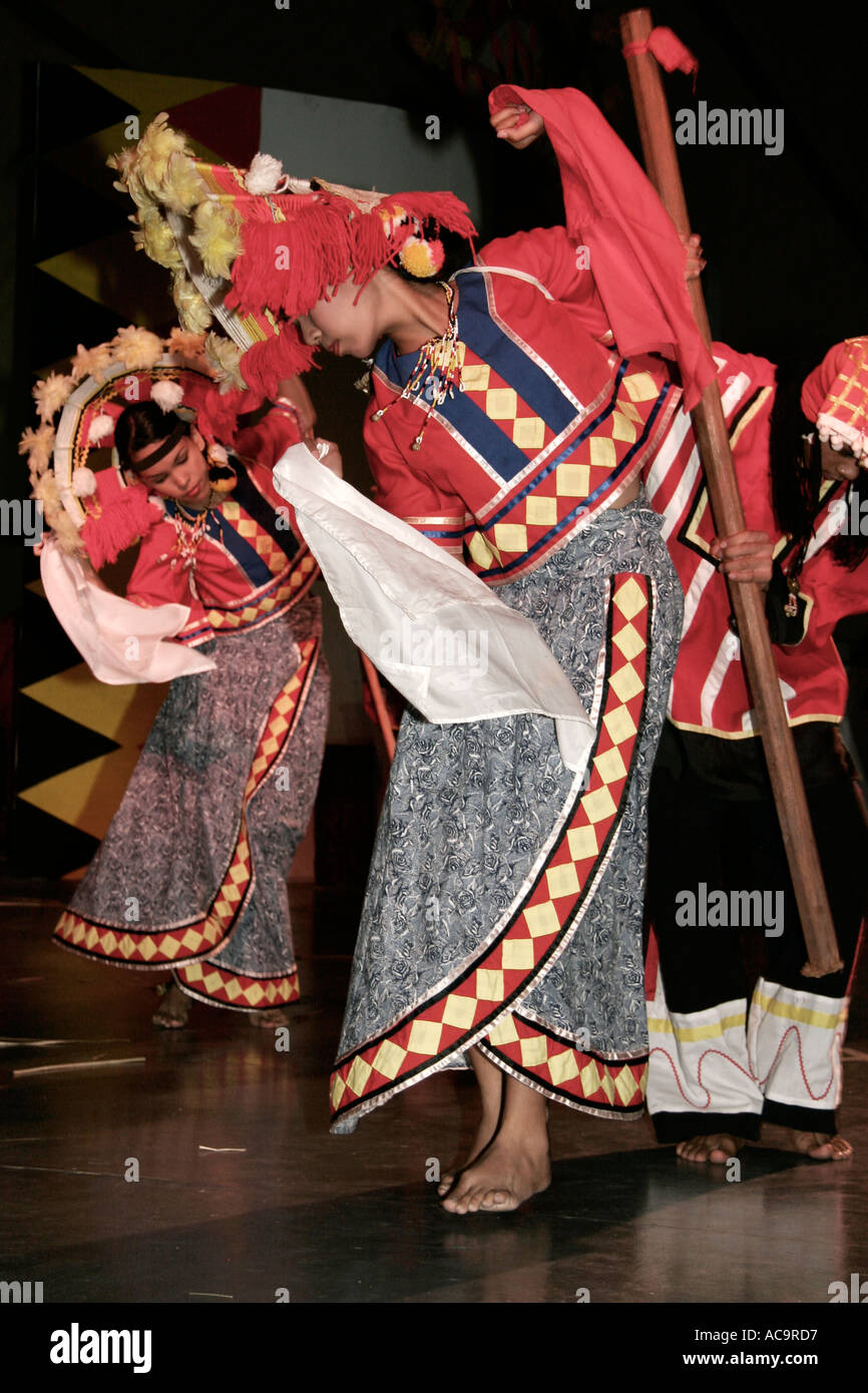 Traditional dancers from southern Philippines at show in Intramuros ...