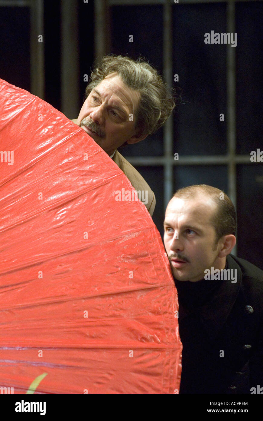 Paul Shelley as Sir Toby Belch background and Christopher Patrick Nolan ...