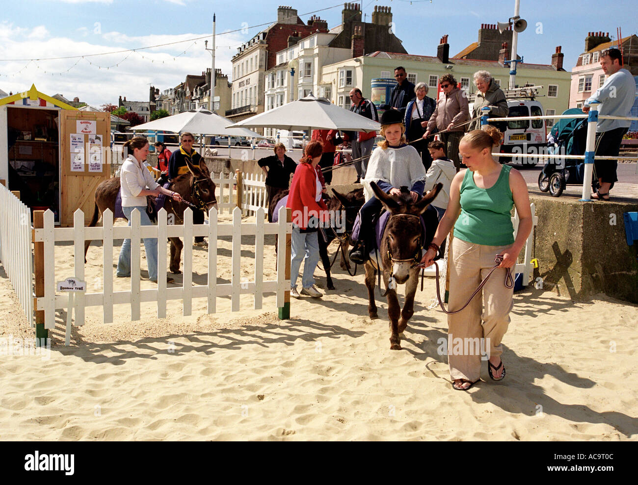 Weymouth donkey rides hi-res stock photography and images - Alamy