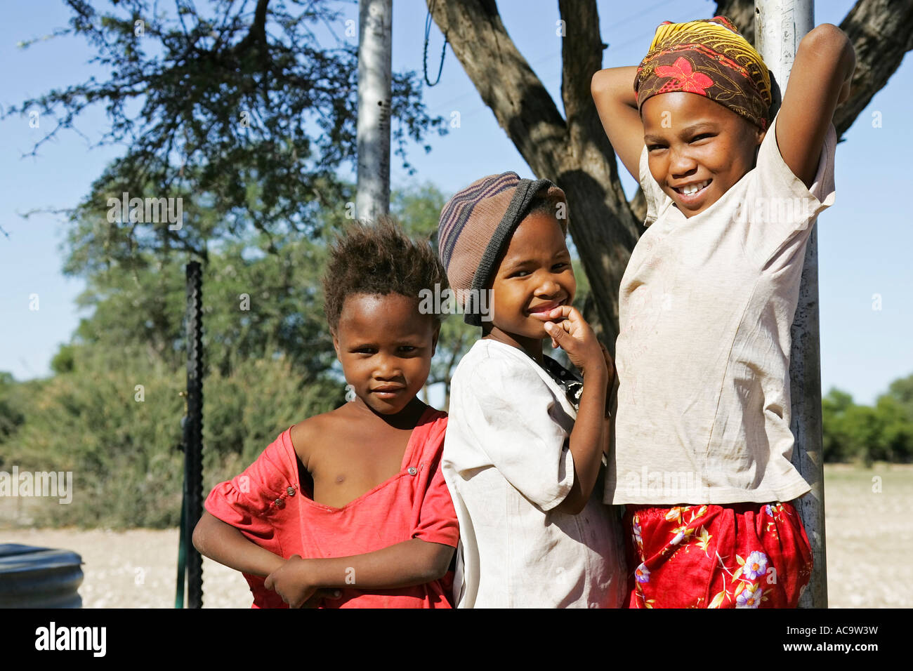 Afrikan Childs, Namibia, Africa Stock Photo - Alamy