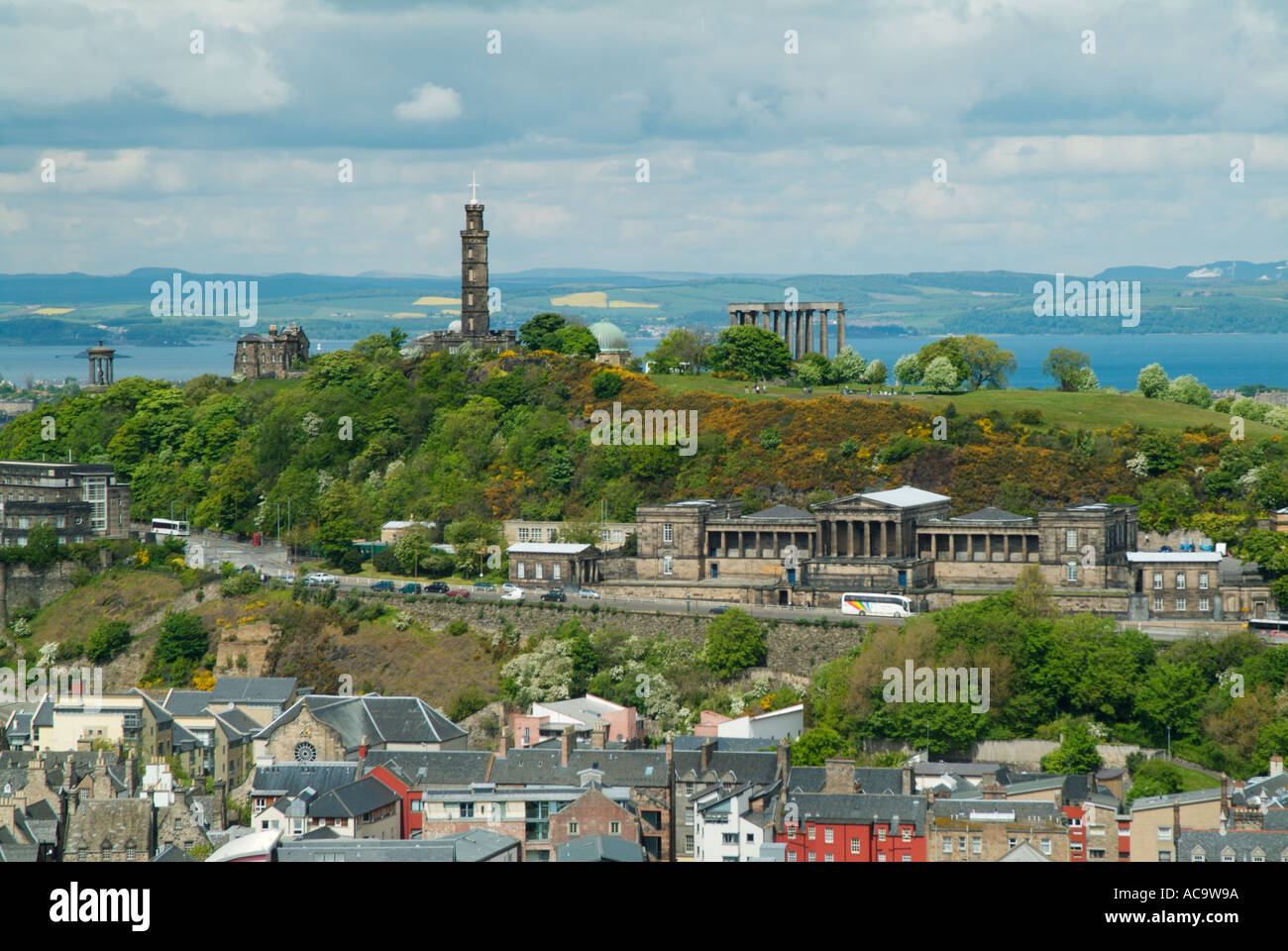 Calton hill Edinburgh, Scotland, Edinburgh, View of Calton Hill and ...