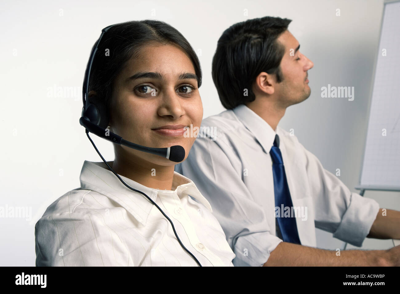 Call centre india hi-res stock photography and images - Alamy
