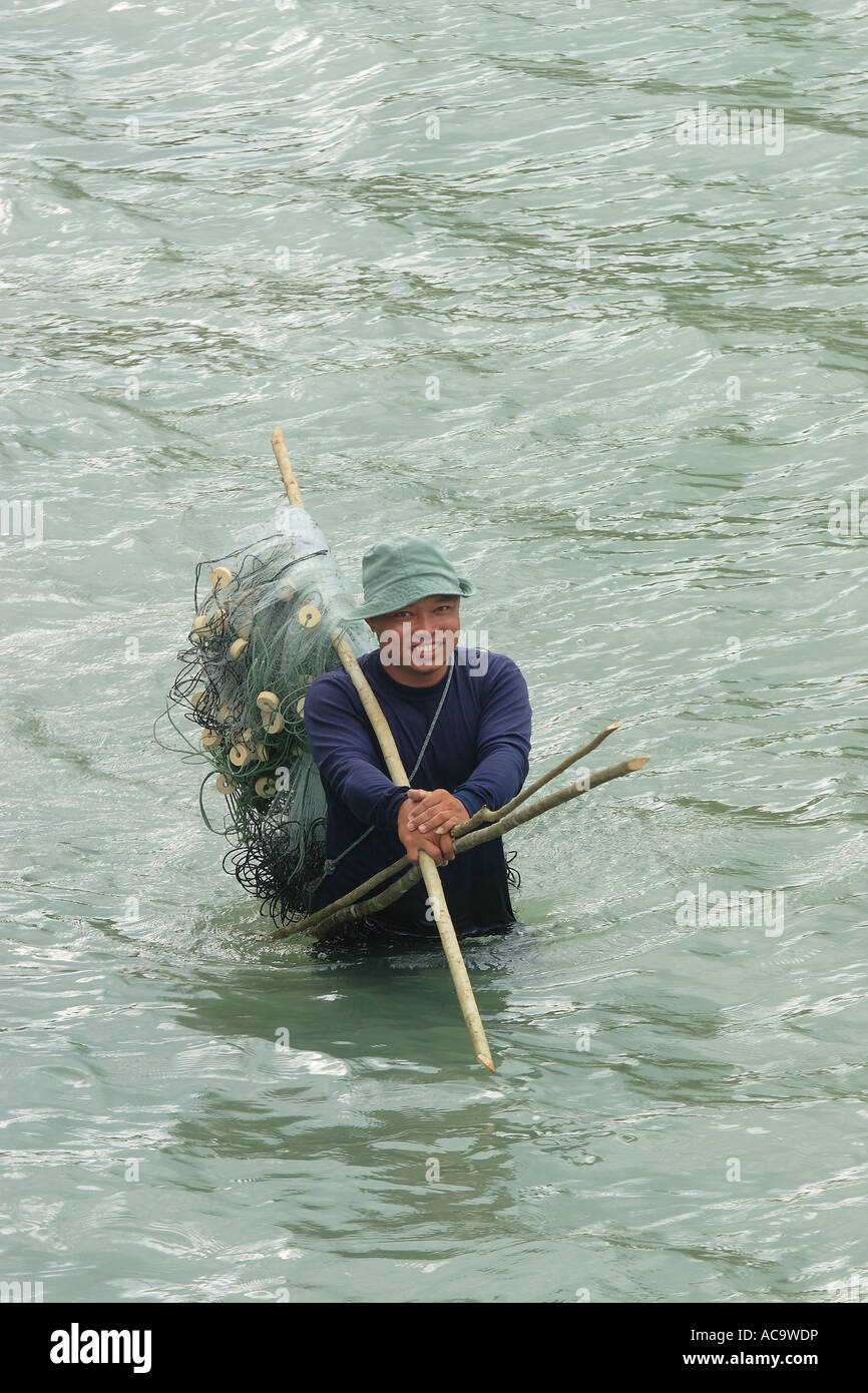 Native fisherman, Phuket, Thailand Stock Photo - Alamy