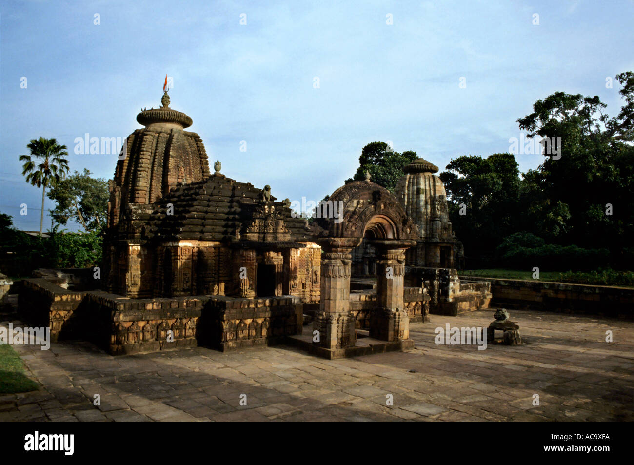The Muktesvara deula Temple, Bhubaneswar, India at dusk Stock Photo - Alamy