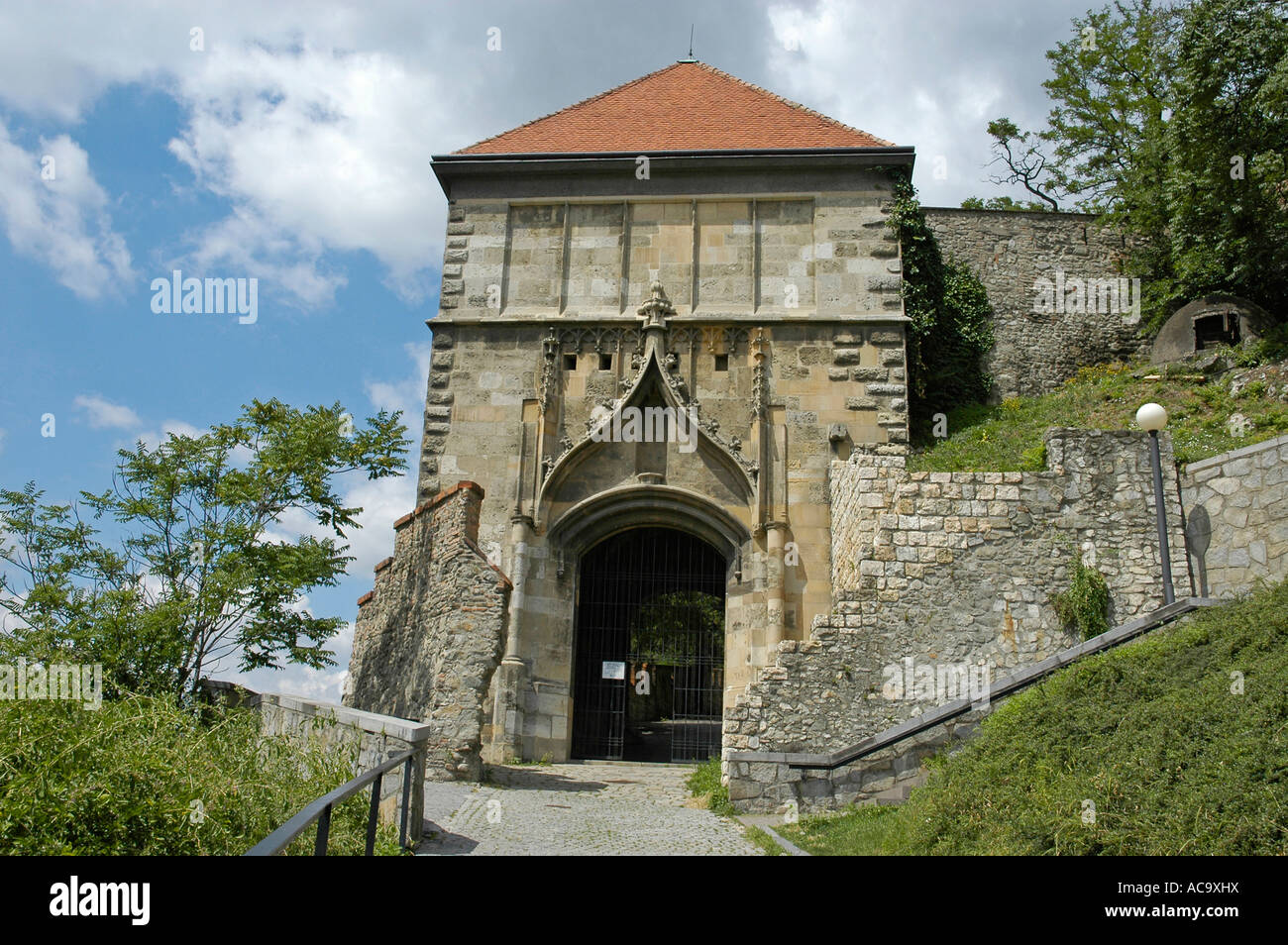 Sigismund Gate, castle, Bratislava, Slovakia Stock Photo - Alamy