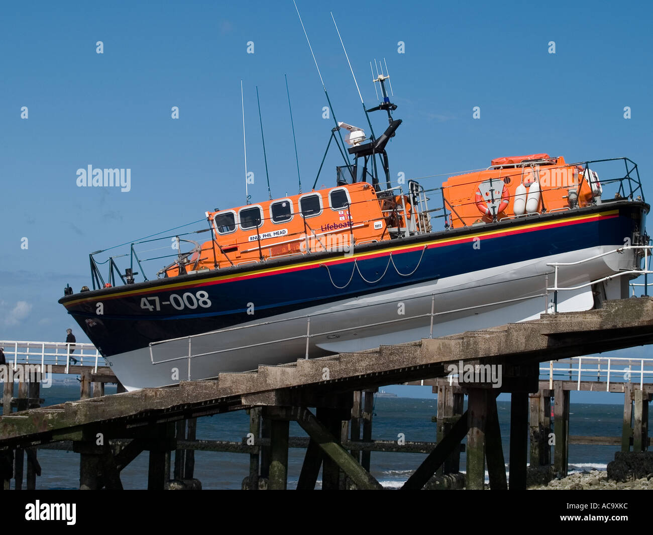 Rnli class lifeboat on slipway hi-res stock photography and images - Alamy