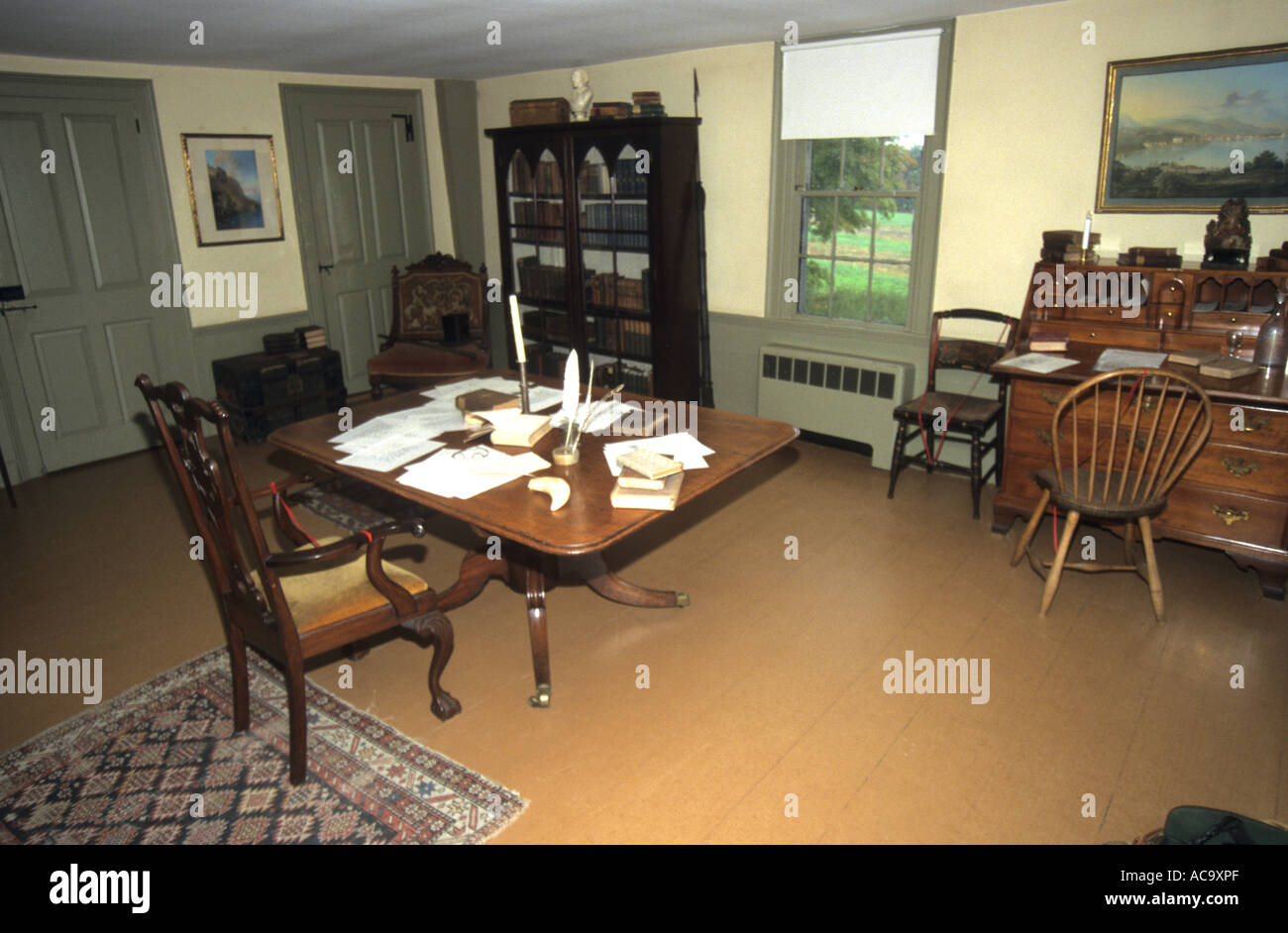 Studio of Herman Melviile,author famous for the story of Moby Dick and ...