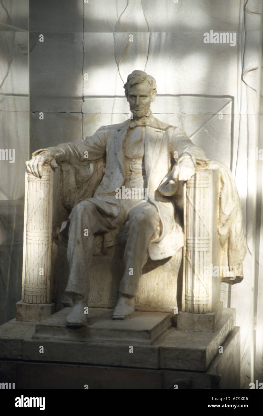 Working model of the famous sculpture by Daniel Chester French of ...