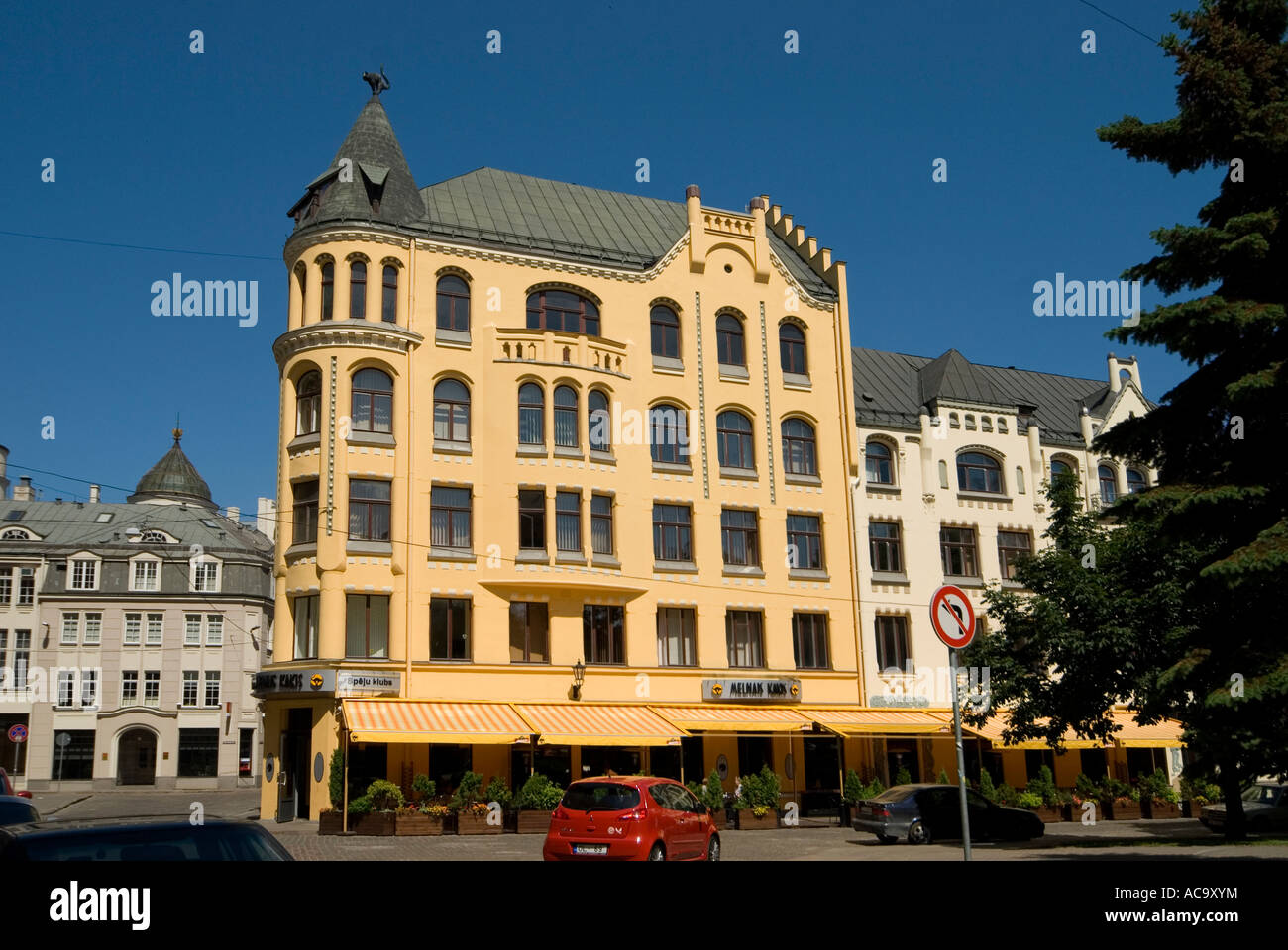 Cat House, Riga, Latvia Stock Photo - Alamy