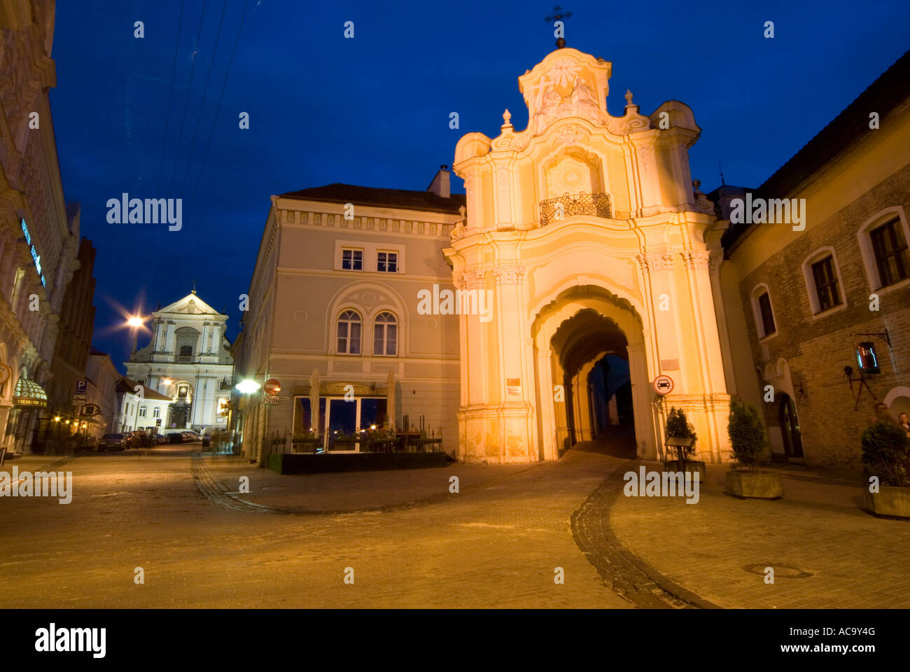 Basilius Gate, Vilnius, Lithuania Stock Photo - Alamy