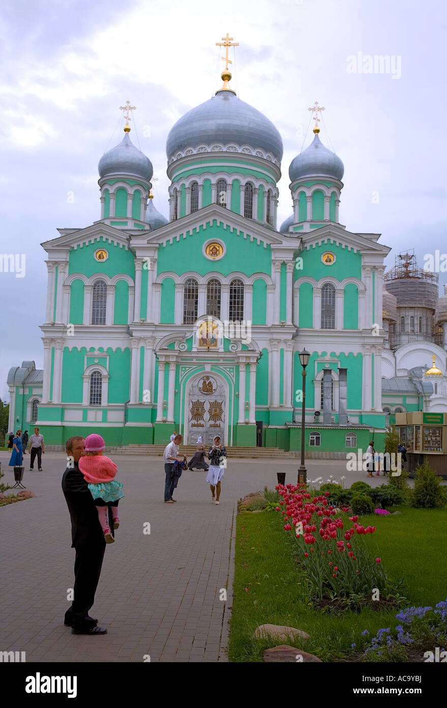 Trinity church of Diveyevo, Russia Stock Photo - Alamy
