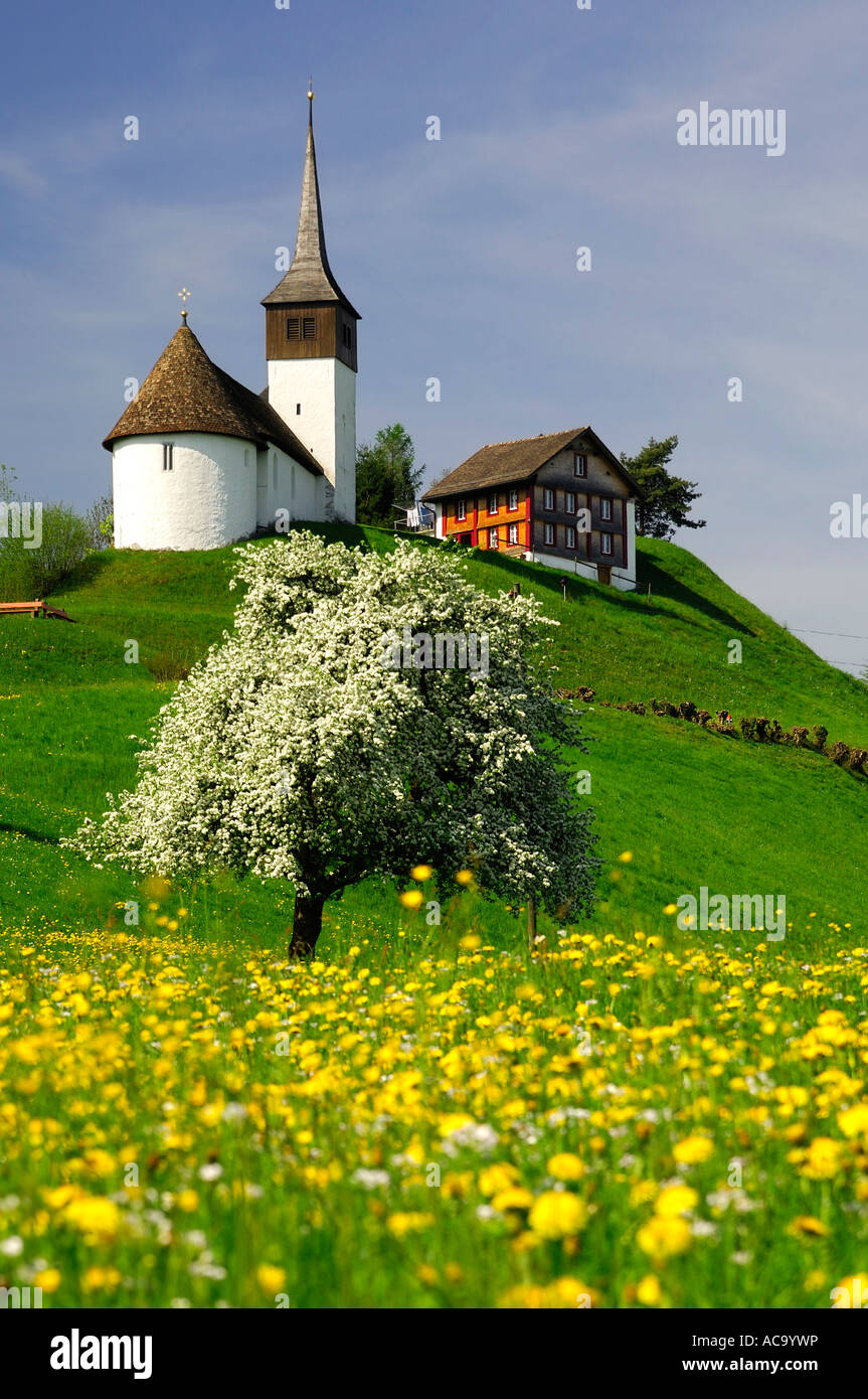 Chapel St. Johann, Altendorf, Switzerland Stock Photo - Alamy