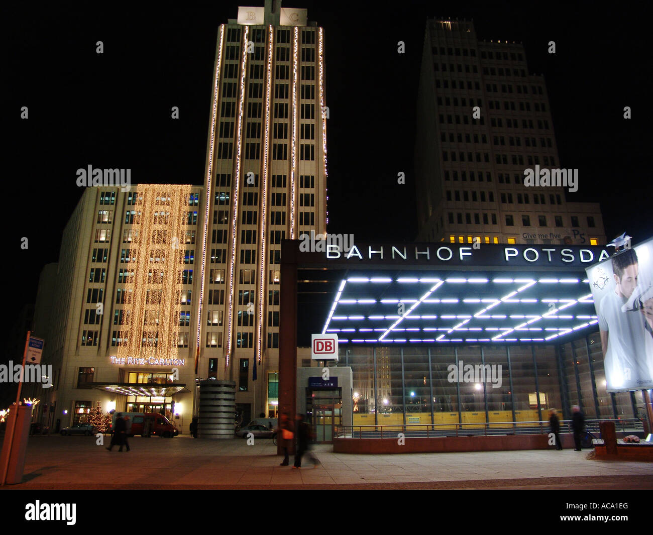 The Ritz Carlton Hotel at the Potsdam square, Berlin, Germany Stock ...