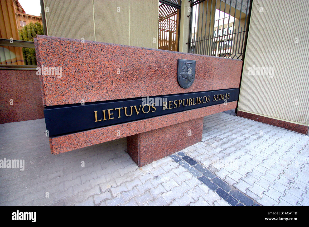 Lithuanian parliament building hi-res stock photography and images - Alamy