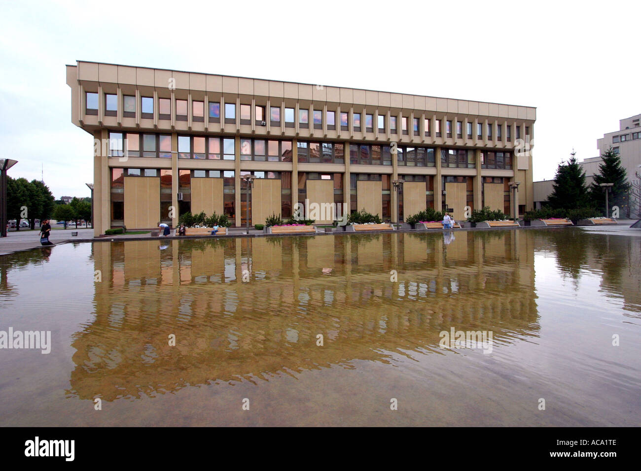 Lithuanian parliament building hi-res stock photography and images - Alamy