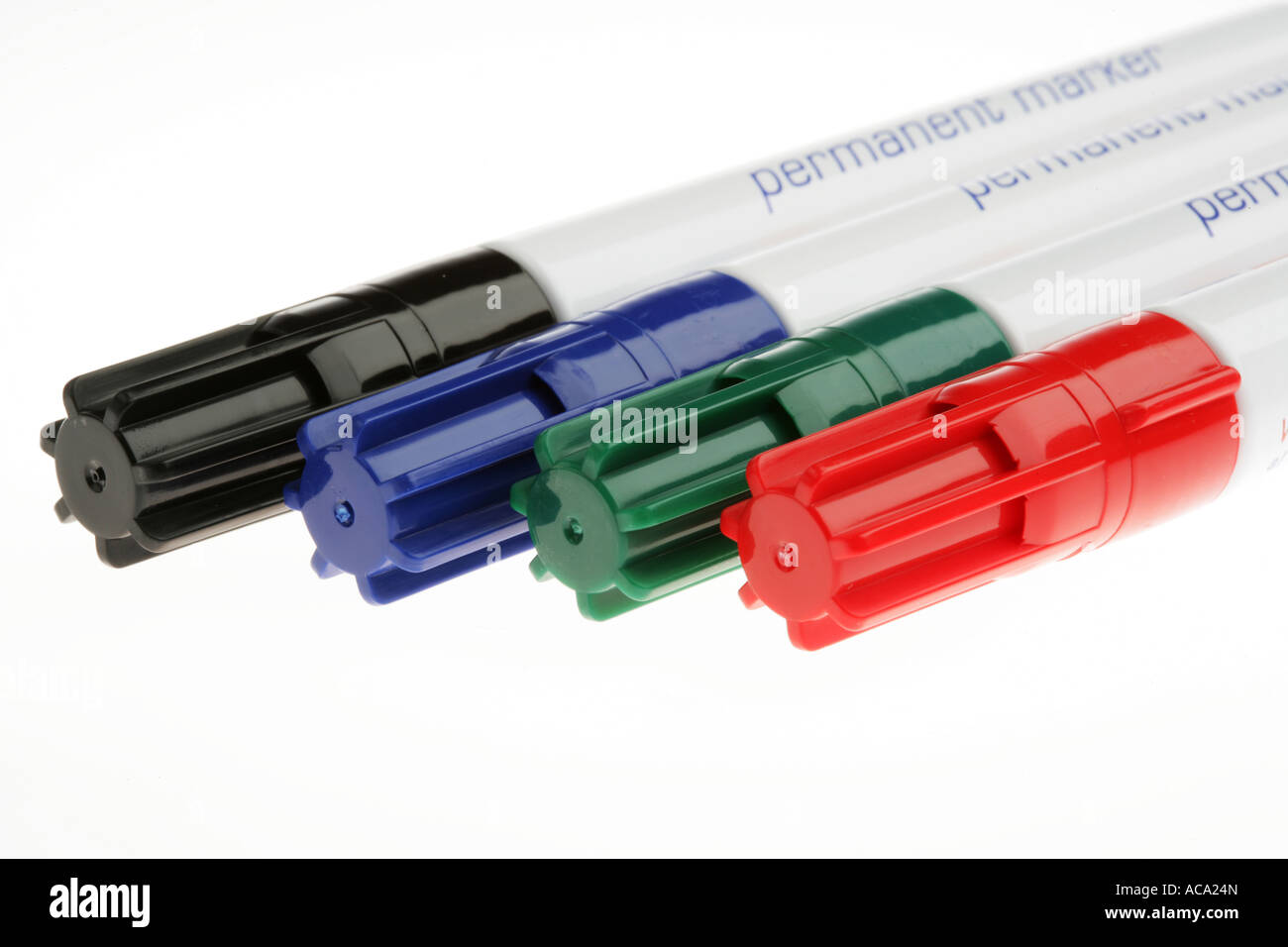 Four markers hi-res stock photography and images - Alamy