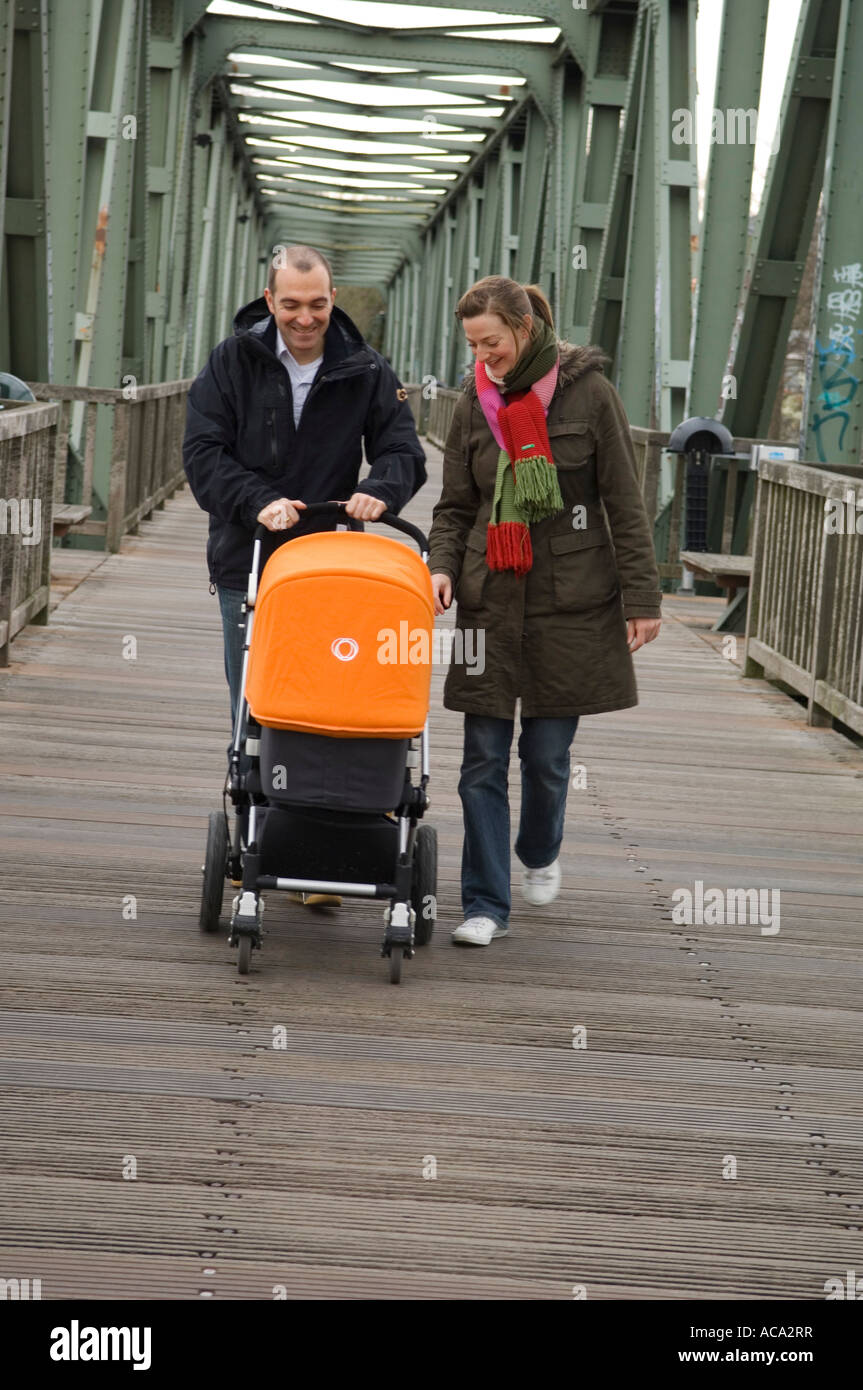 Fathers with strollers hi-res stock photography and images - Alamy