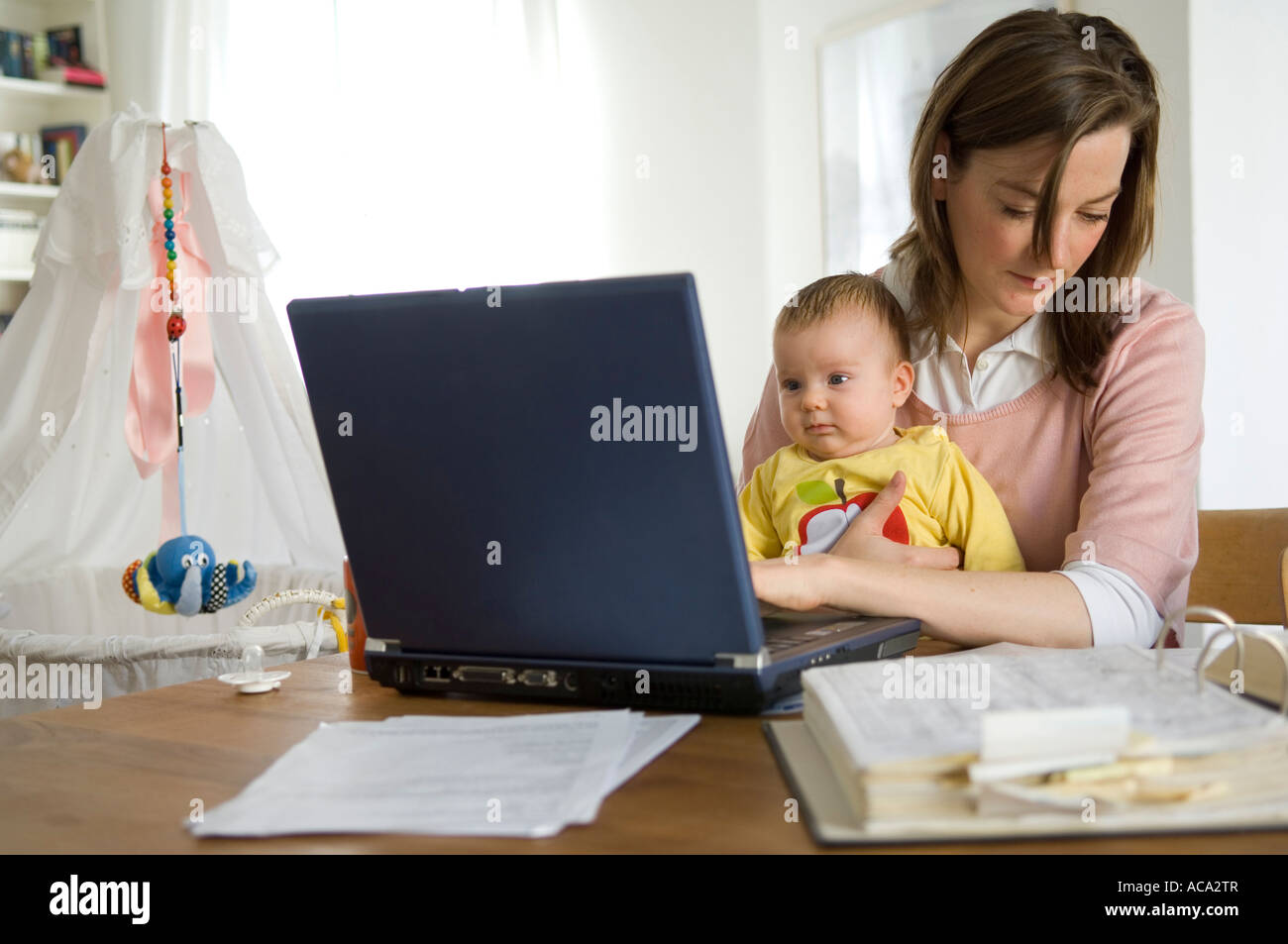 Baby am pc hi-res stock photography and images - Alamy