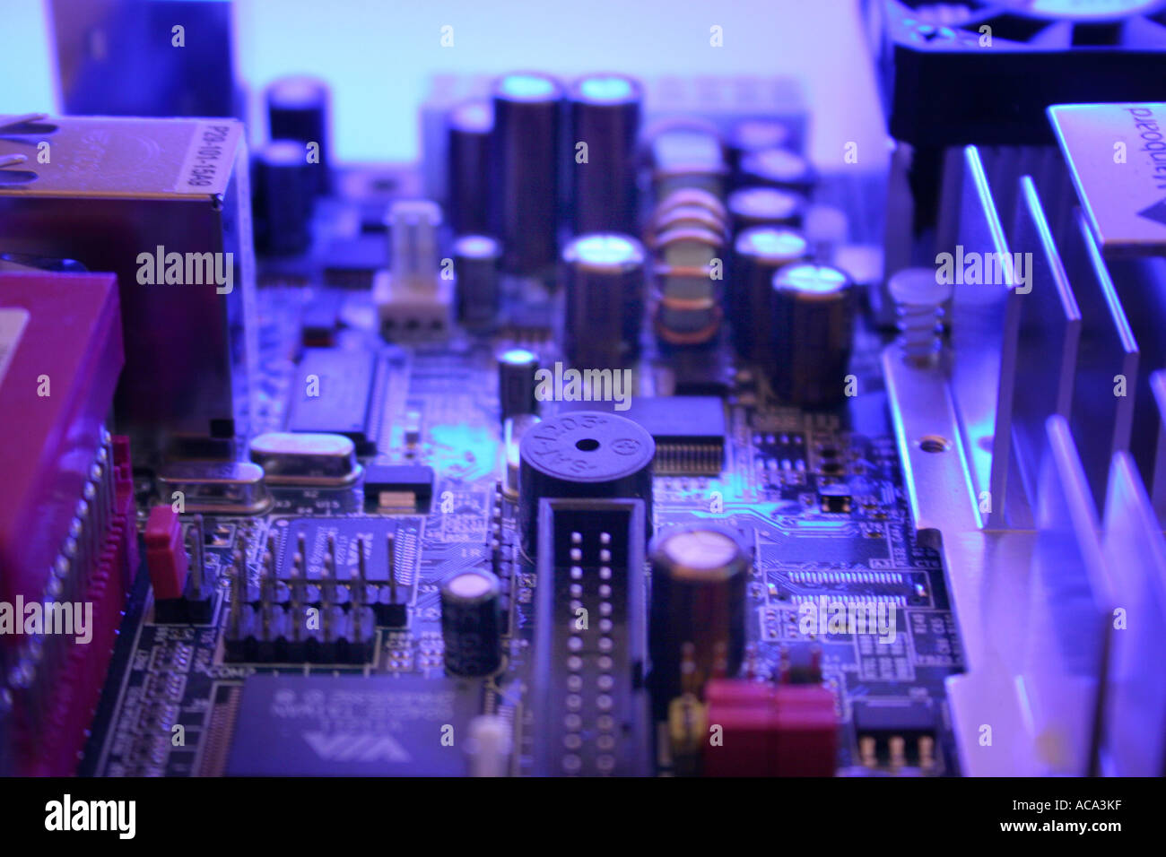 Computer circuit board Stock Photo - Alamy