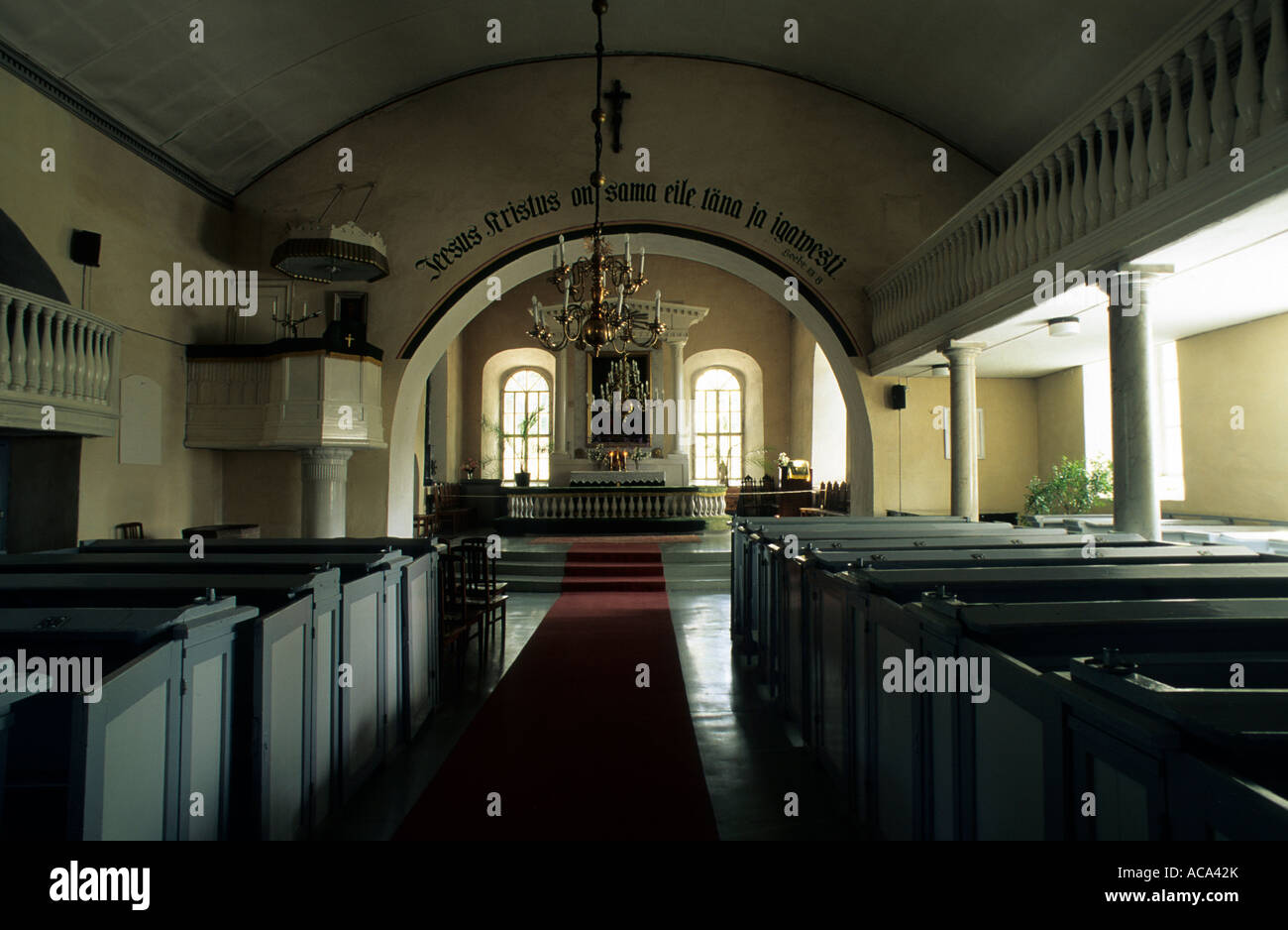 Fisherman's church St Lawrence, Kuressaare, Saaremaa island, Estonia ...
