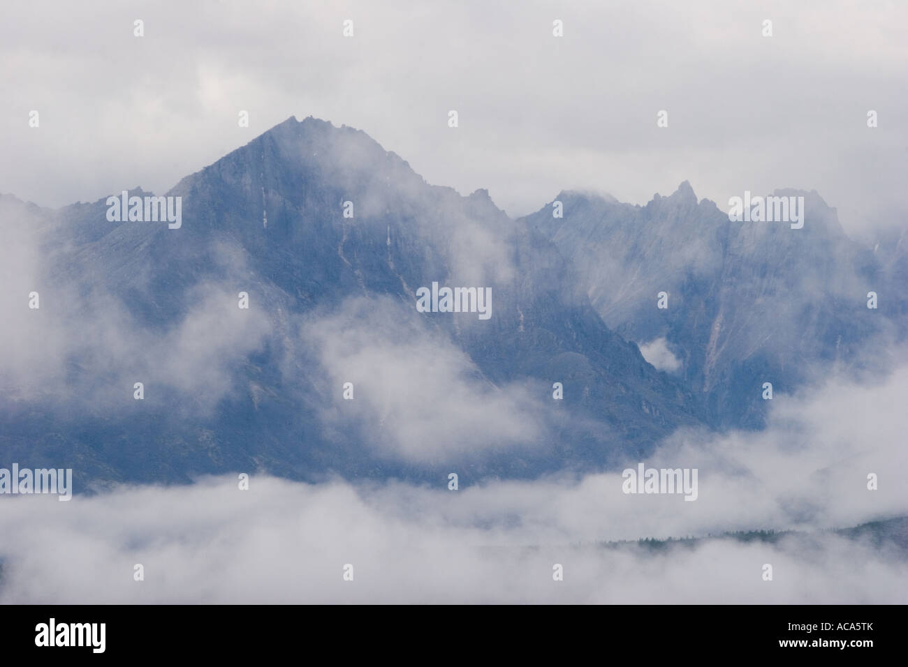 Natural park "Jack London's lake", Magadan area, Eastern Siberia ...