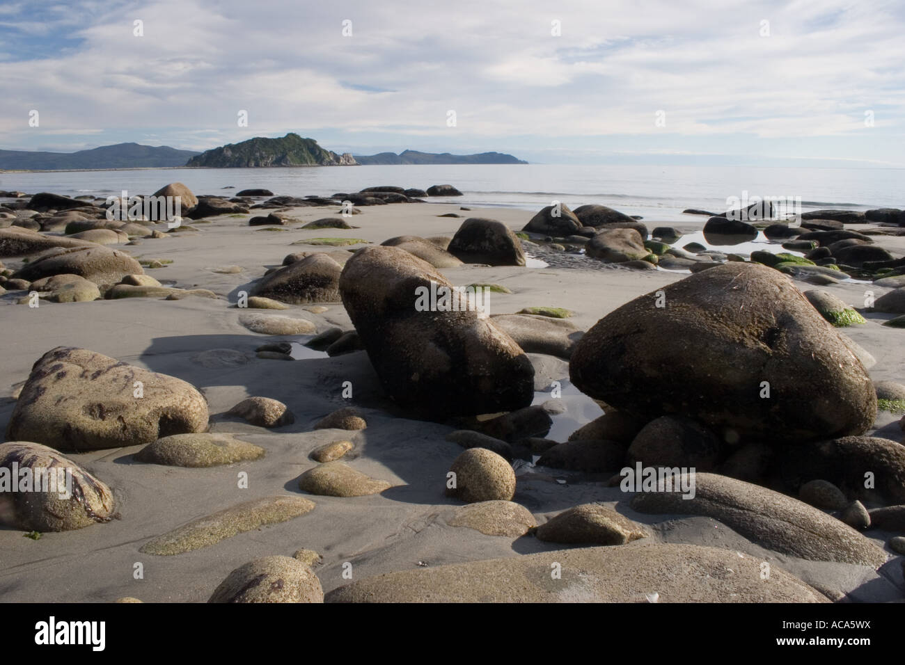 Coast of sea of Okhotsk, Magadan area, Eastern Siberia, Russia Stock ...