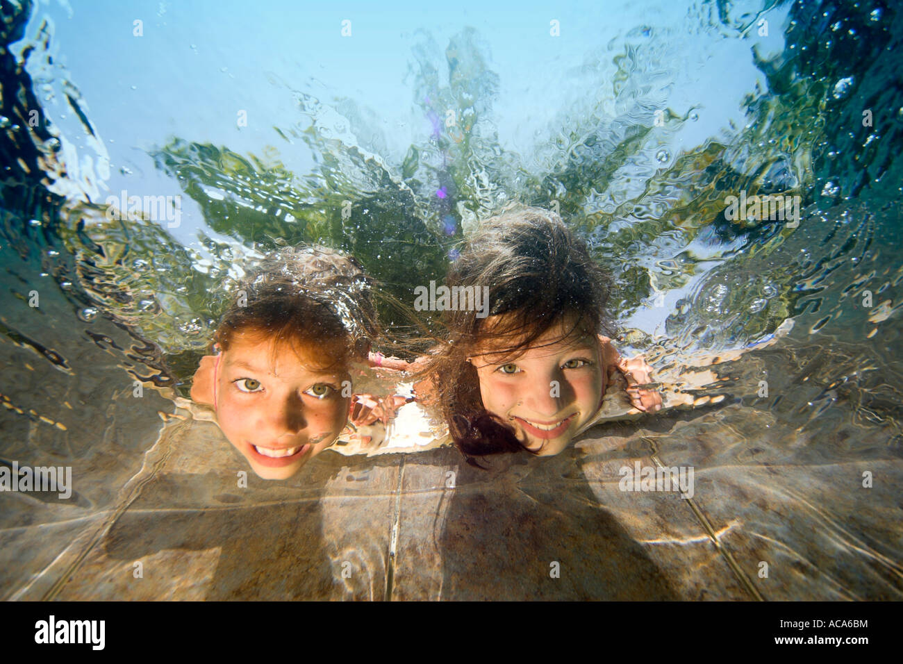 Underwater close up of children hi-res stock photography and images - Alamy