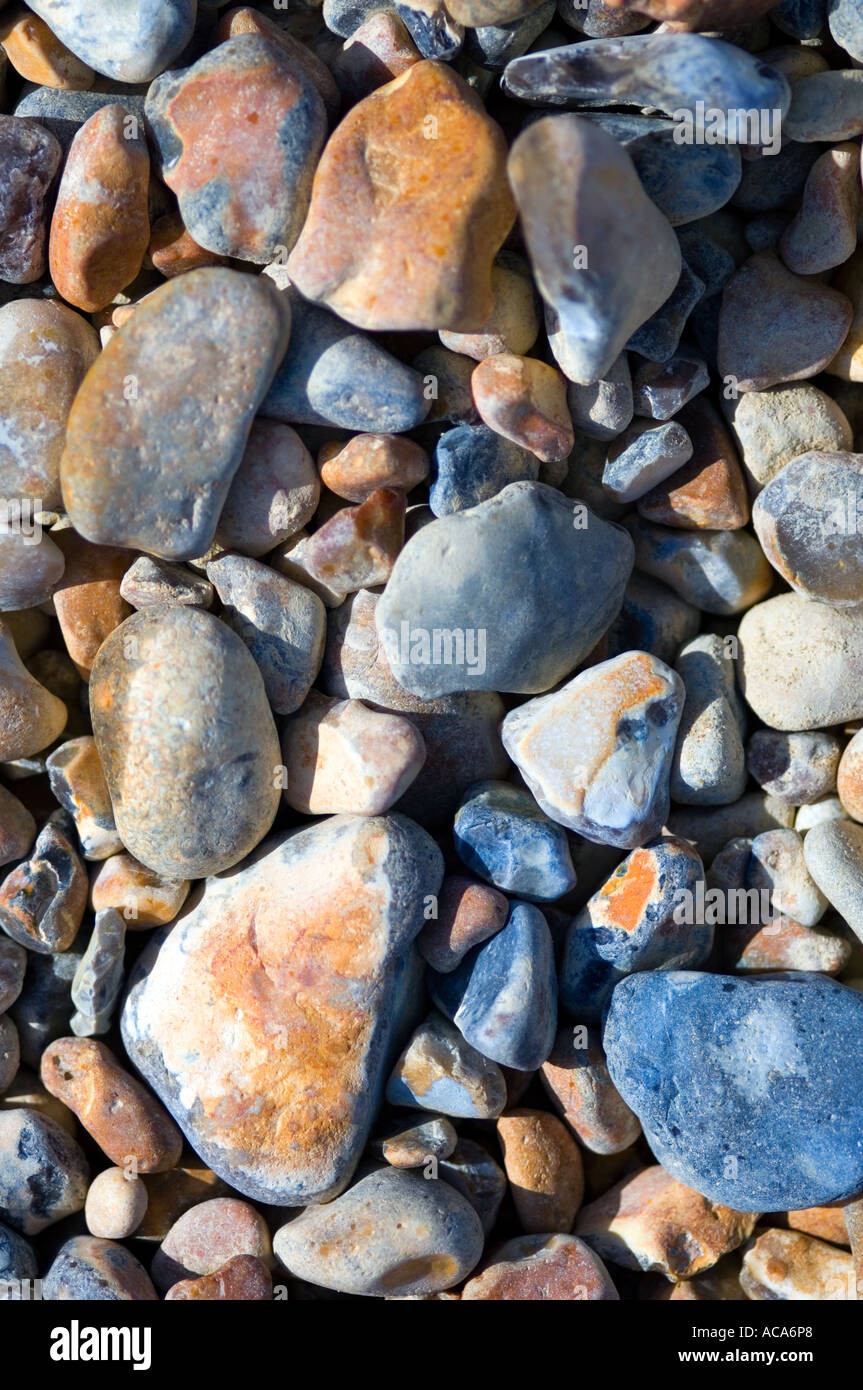 Coloured beach shingle Stock Photo - Alamy