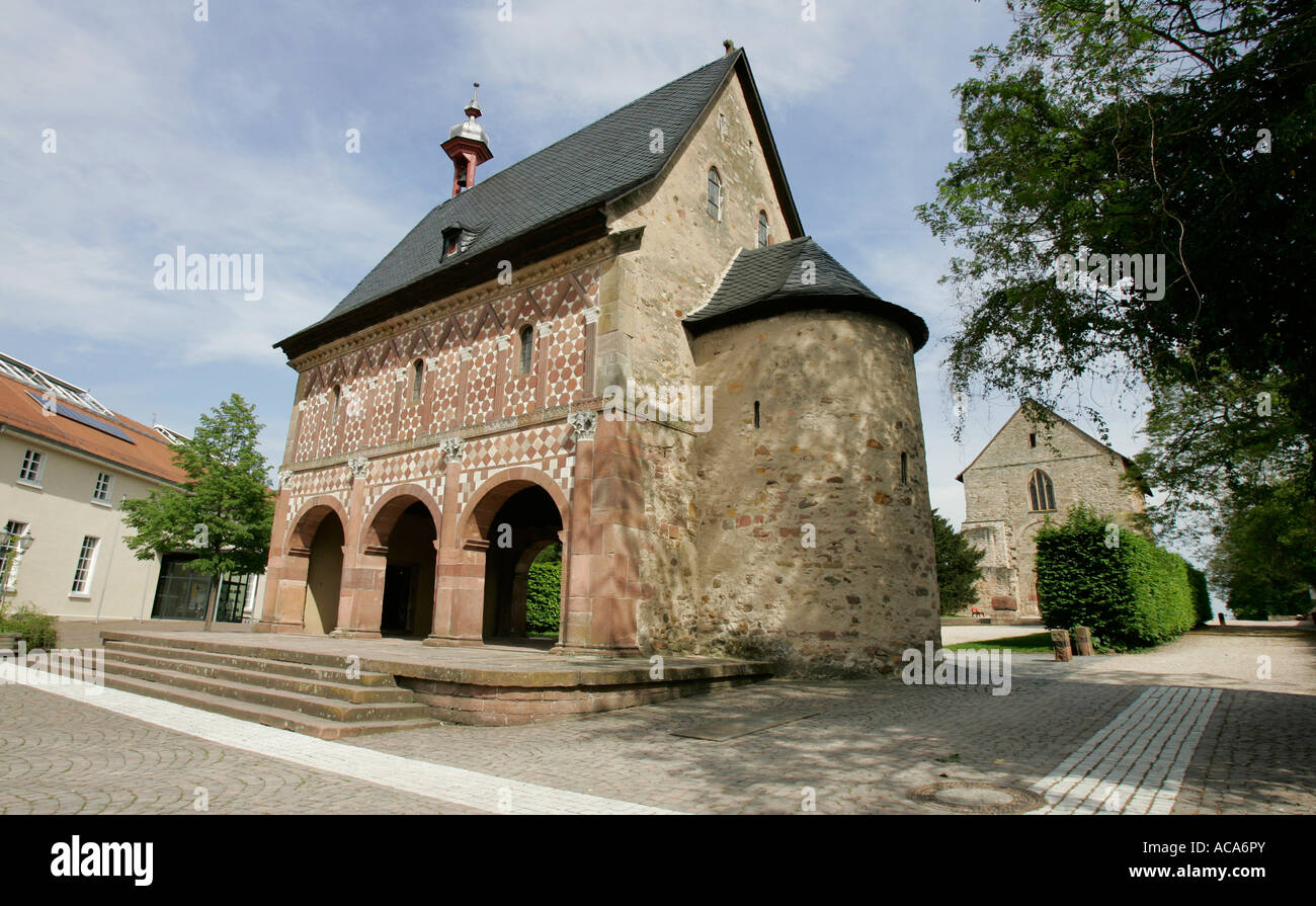 World cultural heritage Gate House, Lorsch, Hessen, Germany Stock Photo ...