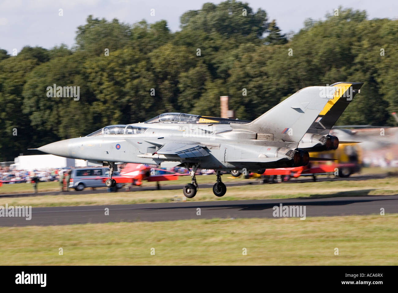 RAF s most important fighter The yellow black aircraft is in a special ...