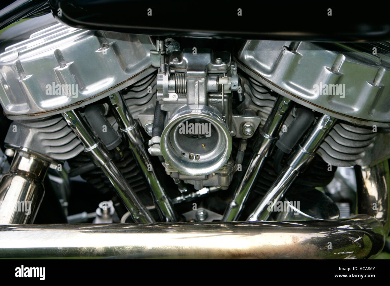 Harley Davidson Panhead Stock Photo - Alamy
