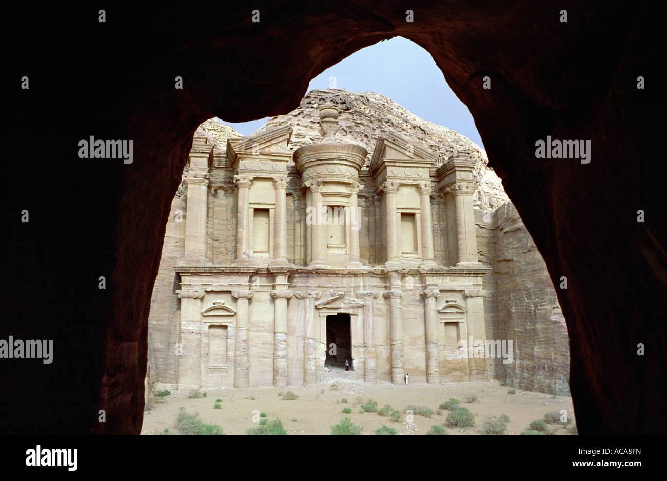 The Monastery - Petra, JORDAN Stock Photo - Alamy