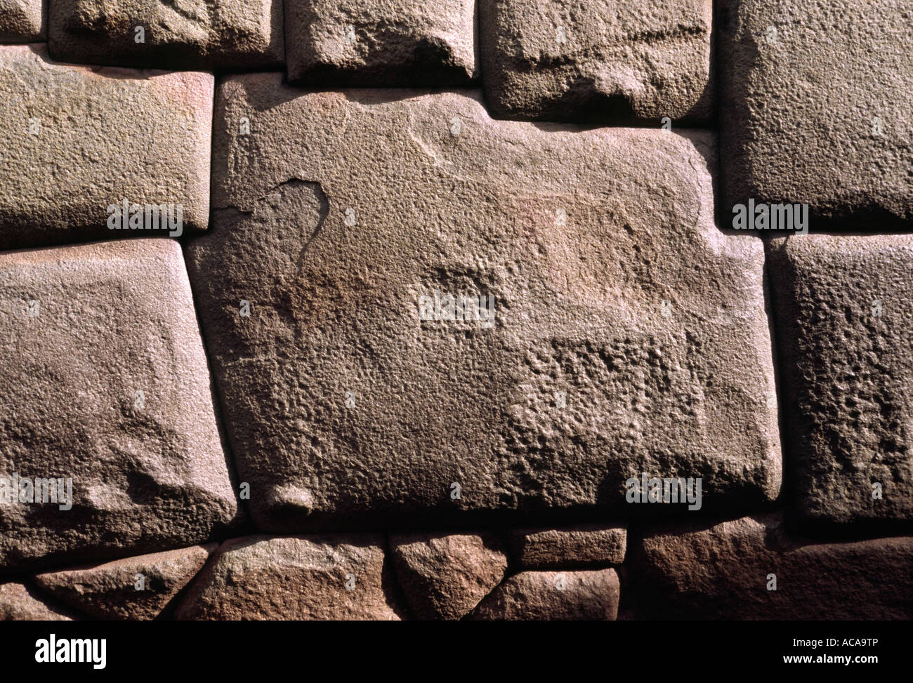 Inca stonework - Cuzco, PERU Stock Photo - Alamy