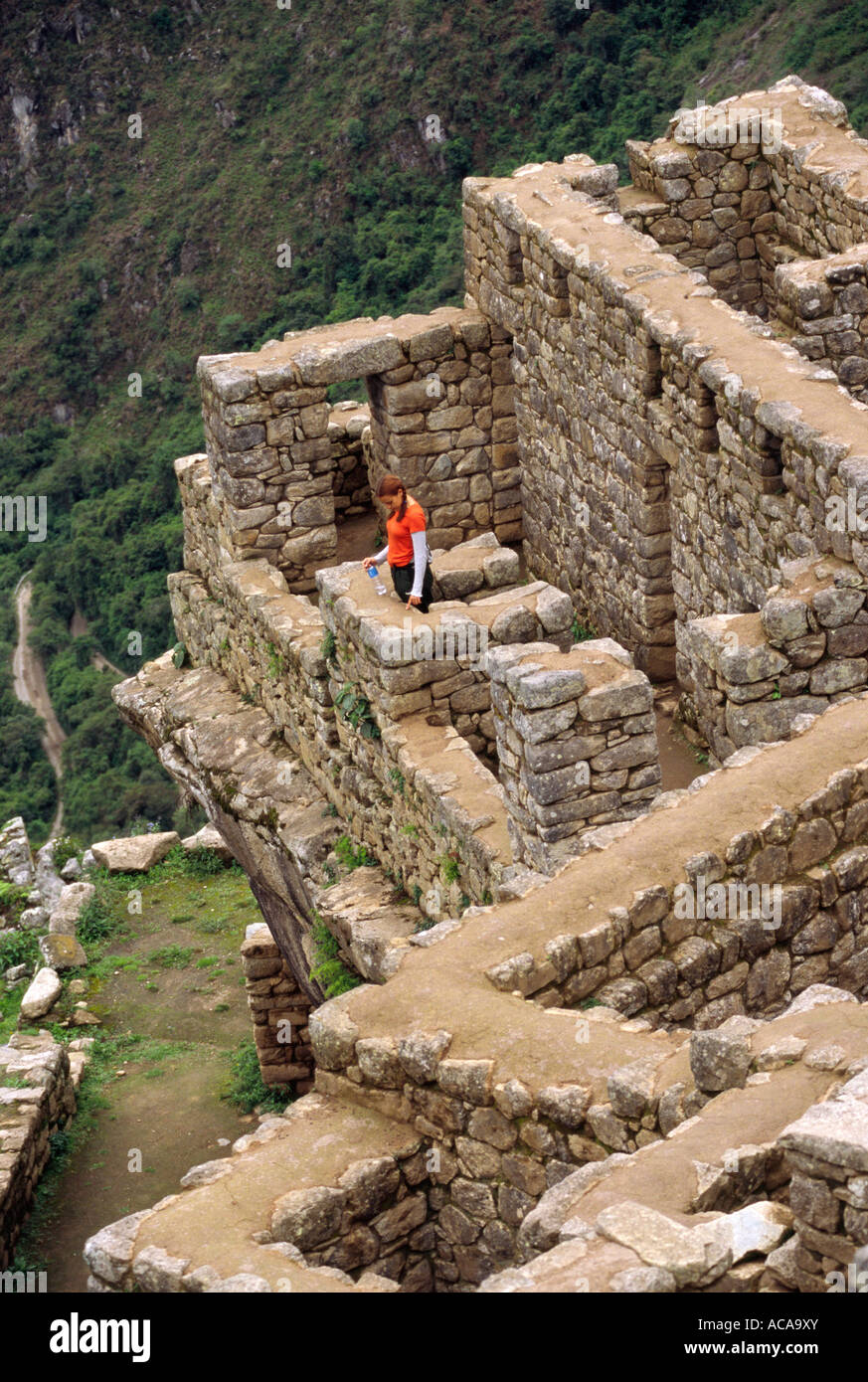 Incan ruins - Machu Picchu, Urubamba Valley, PERU Stock Photo - Alamy