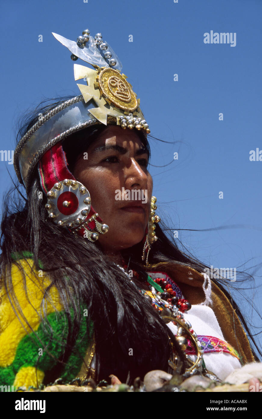 Mama Ocllo - Puno Week festival, Puno, PERU Stock Photo - Alamy