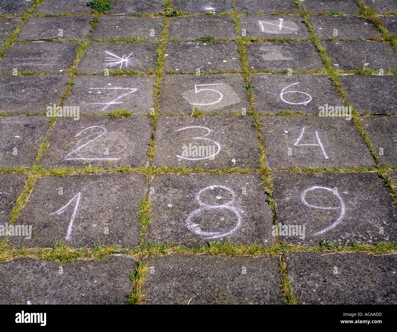 Hopscotch Grid