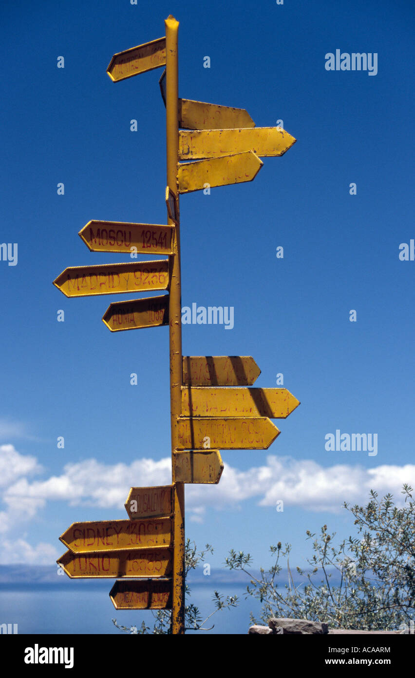 Isla Taquile - Lake Titicaca, Puno, PERU Stock Photo - Alamy