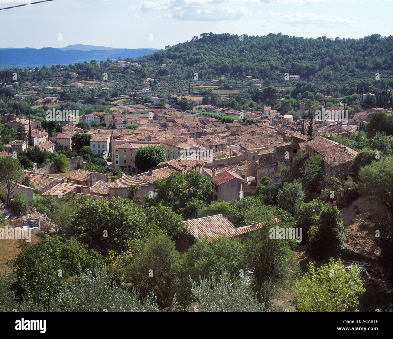 Village cotignac in provence hi-res stock photography and images - Alamy