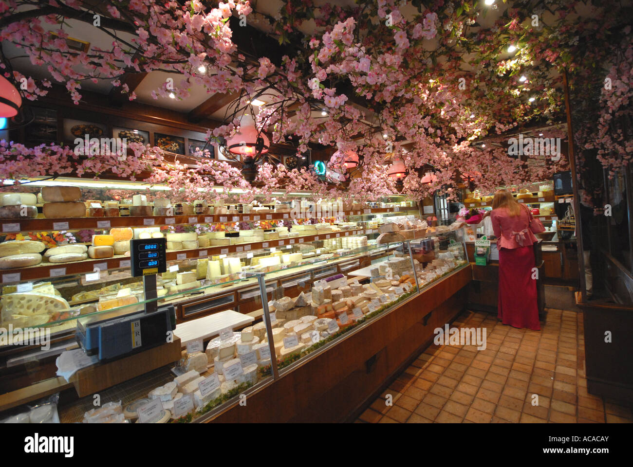 Cheese shop interior paris france hi-res stock photography and images ...