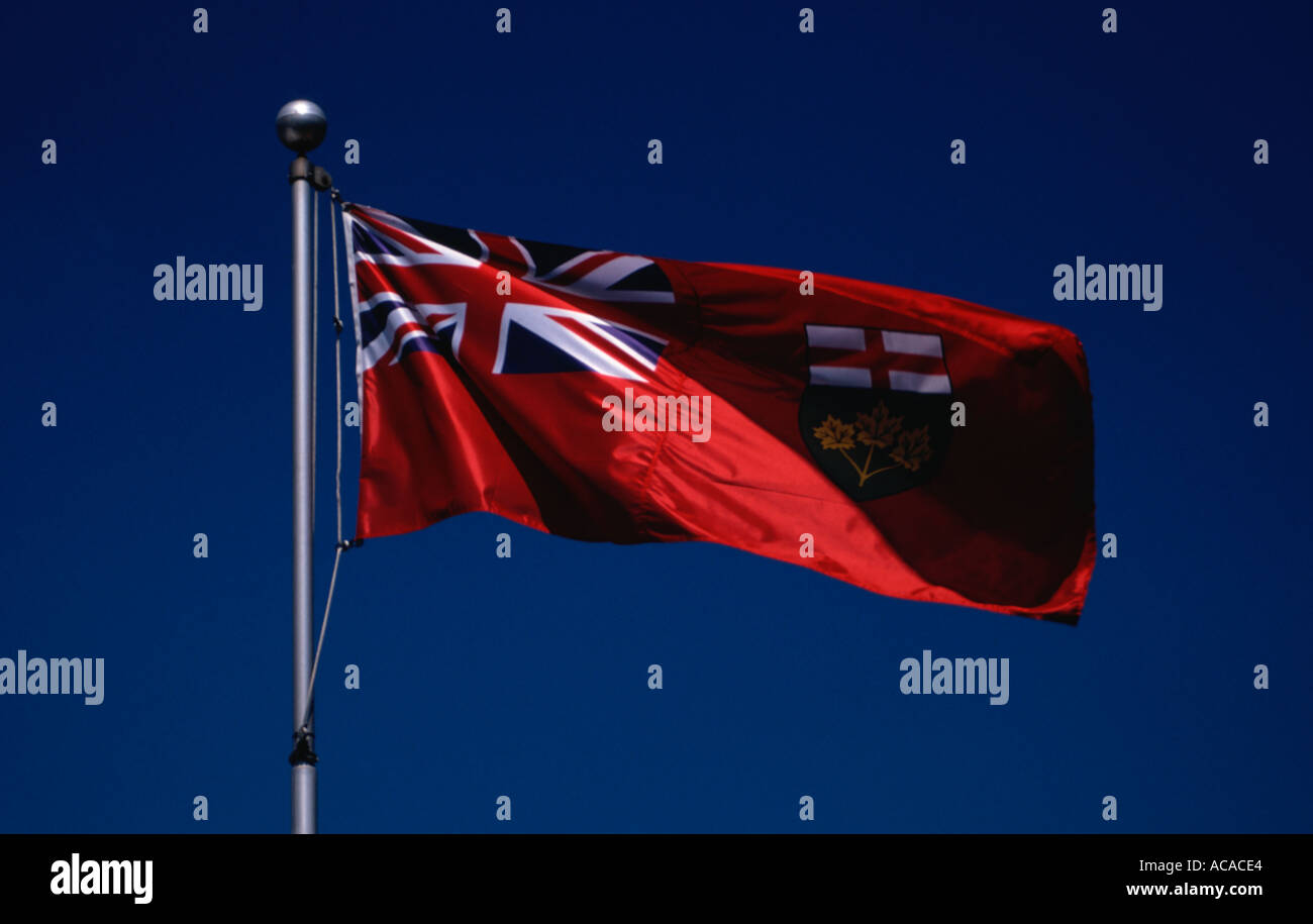 Flag of ontario hi-res stock photography and images - Alamy