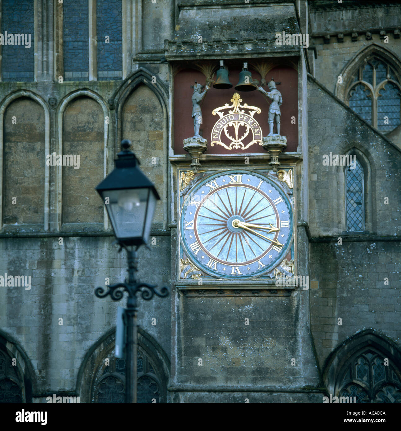 Wells cathedral clock somerset uk hi-res stock photography and images ...