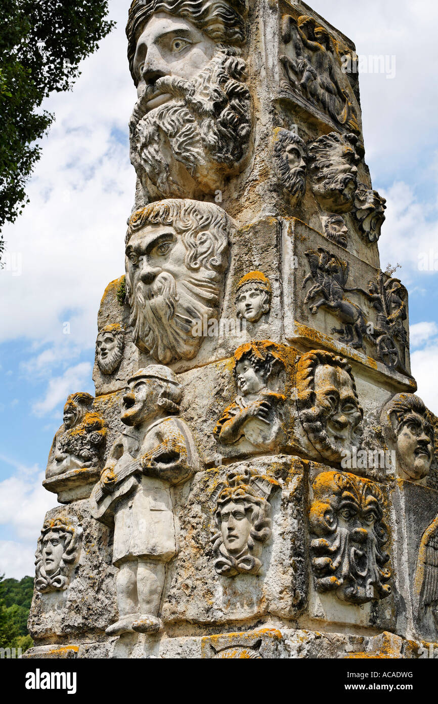 Max Buchhauser garden, Regensburg, Upper Palatinate, Bavaria, Germany ...