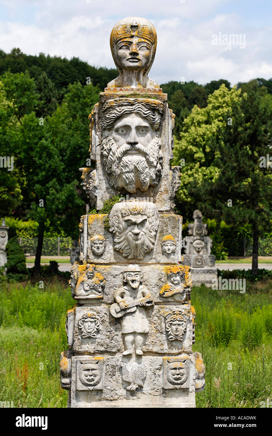 Max Buchhauser garden, Regensburg, Upper Palatinate, Bavaria, Germany ...