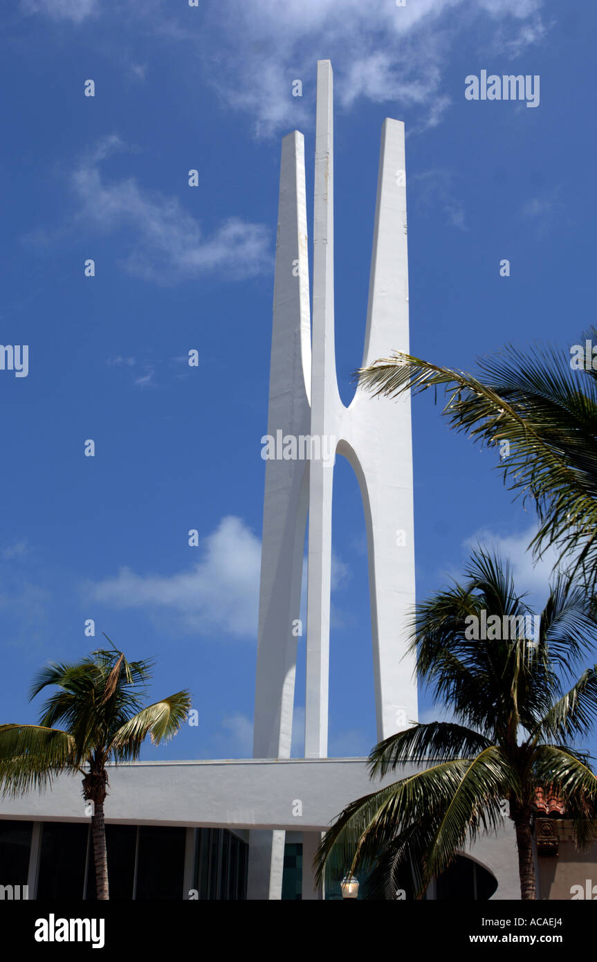 Modern art structure Art Deco area South Beach Miami Florida USA Stock ...
