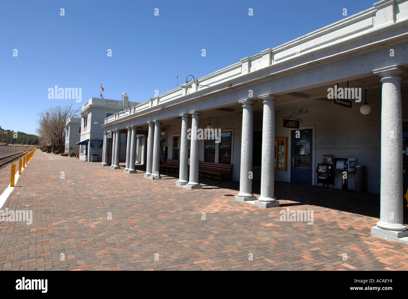 Williams Station Grand Canyon Arizona USA Stock Photo - Alamy