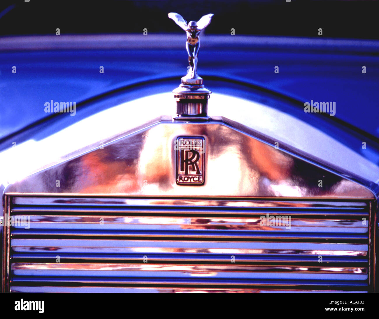 vintage rolls royce radiator Stock Photo - Alamy