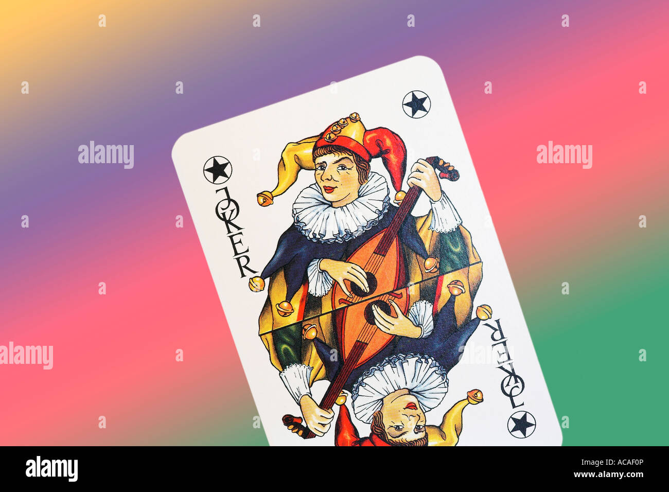 Joker, playing card Stock Photo - Alamy