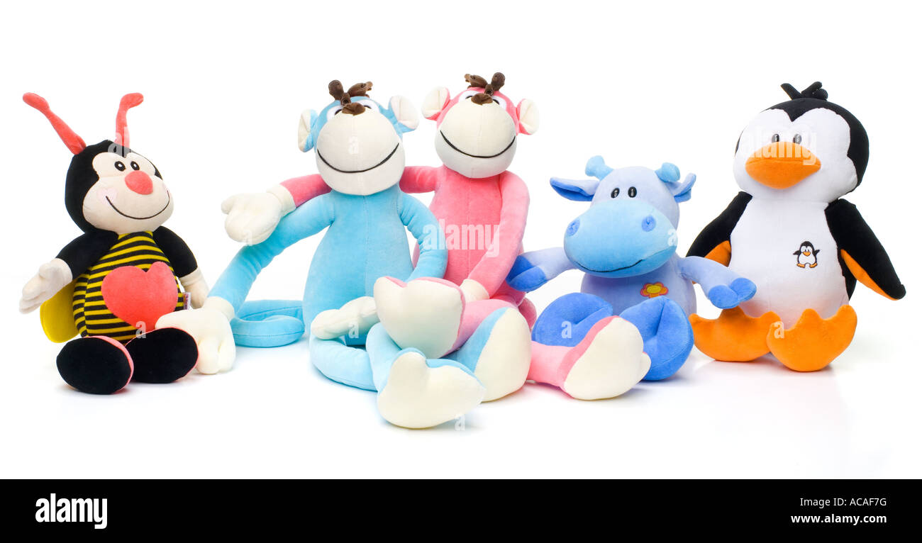Soft toys in a group setting hi-res stock photography and images - Alamy